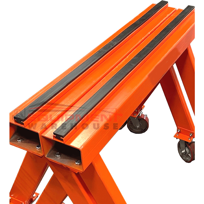 Fixed Heavy Duty Rated Trestle with castors 2000kg 1200mm x 900mm ...